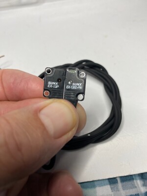 1 PCS Panasonic Sunx EX-13BD-PN & EX-13P Through Beam photoelectric ...