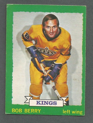 1973-74 OPC O-Pee-Chee Hockey Bob Berry #175 Los Angeles Kings *Light ...