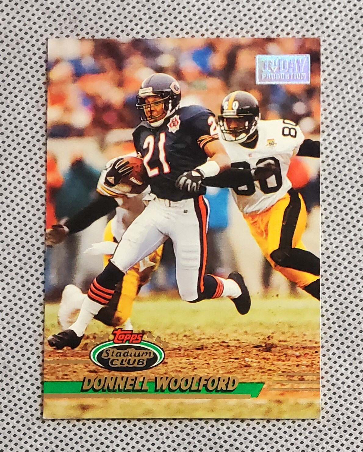 1993 Topps Stadium Club - 1st Day Production #396 Donnell Woolford for ...