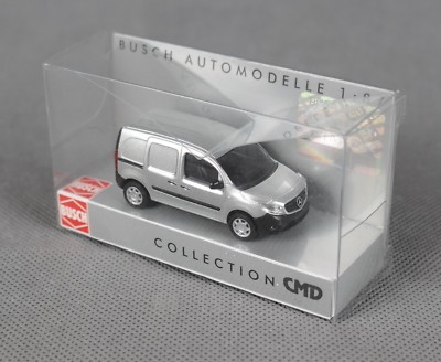 BUSCH 50601 (H0, 1:87) - Mercedes-Benz Citan Kastenwagen silbermetallic ...