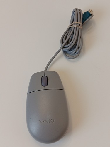Sony Vaio 179618321 Wired Mouse PS/2 Scroll Wheel PS2 UNTESTED FREE ...