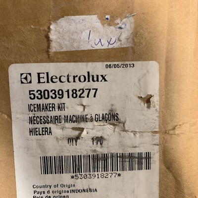 5303918277 Electrolux Frigidaire Kenmore Refrigerator Ice Maker Kit ...