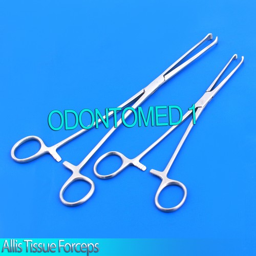 Set Of 2 Premium O.r Grade Allis Tissue Forceps Clamps 5x6 Teeth 6"+7 ...