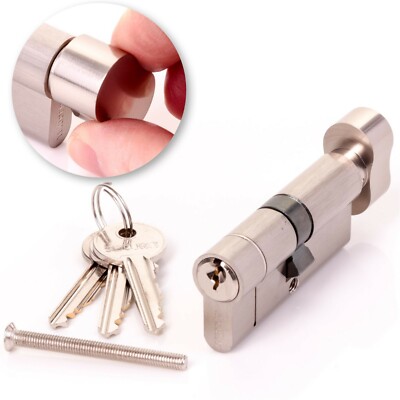 35x35mm High Security ANTI SNAP THUMB TURN Euro Barrel Cylinder Door ...