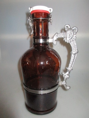 Giant 2L lidded Beer Bottle Ueli Bier Restaurant Fischerstube Basel ...