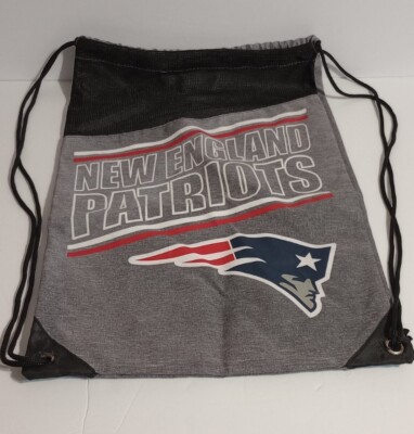 New England Patriots Back Pack/Sack Drawstring Bag/Tote NFL Backpack ...