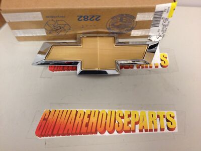 2010-2015 EQUINOX FRONT BUMPER GOLD BOW TIE EMBLEM NEW GM # 22760645 | eBay