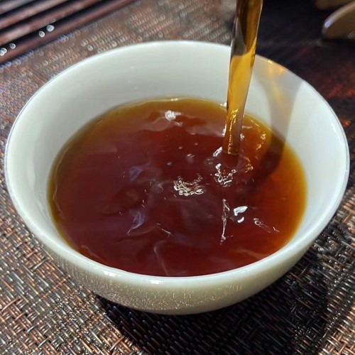 250g Yunnan Pu'er Ripe Tea Laobanzhang Cooked Puerh Tea Brick Organic ...