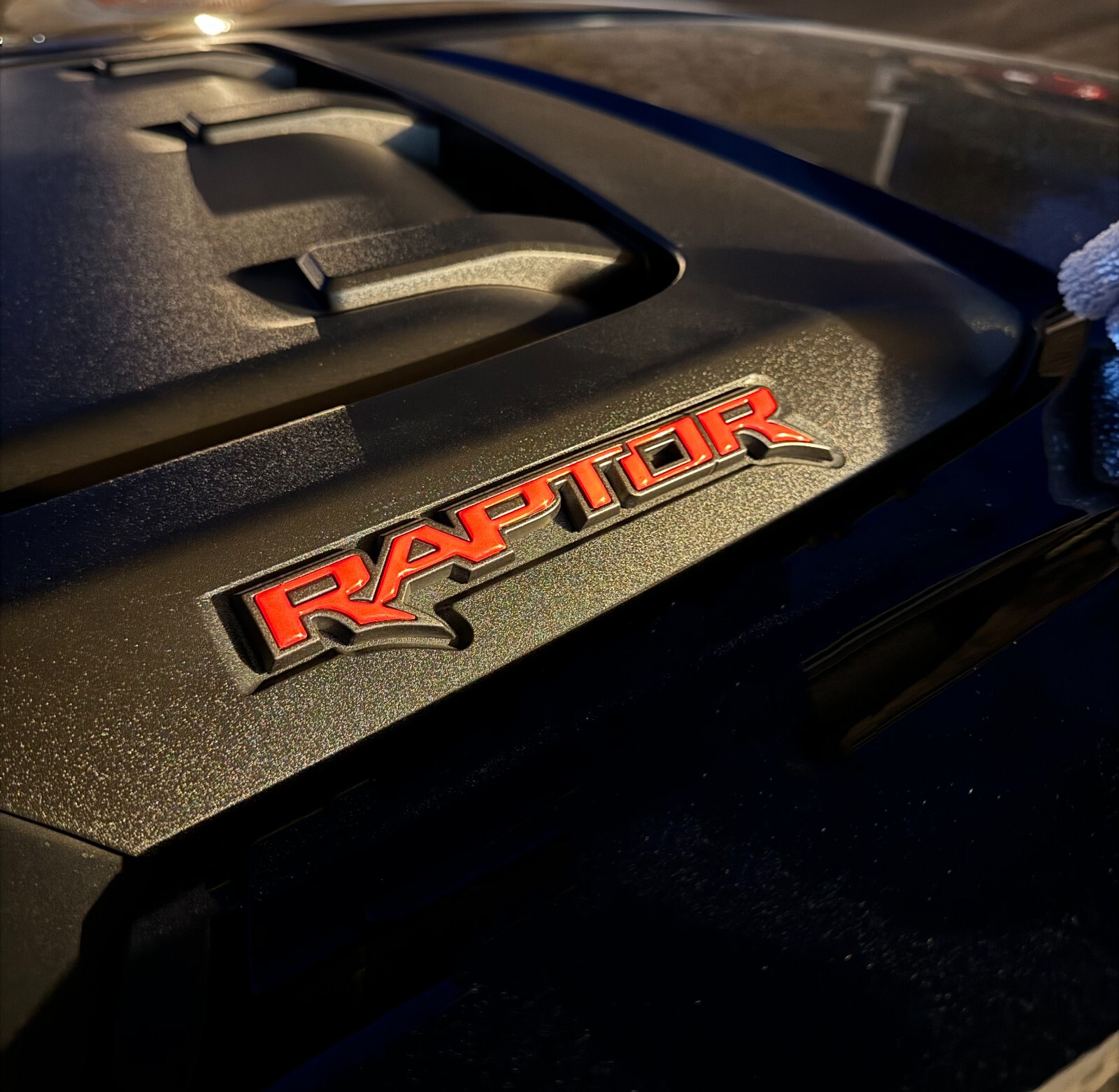 2021-2026 Ford Raptor Hood Cowl Letter Inserts - Official Licensed ...