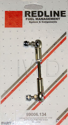 Weber Carb Universal Adjustable Throttle Linkage Rod - 4"- Swivel Ends ...