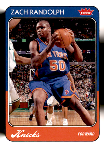 2008-09 Fleer Zach Randolph #82 1988-89 | eBay