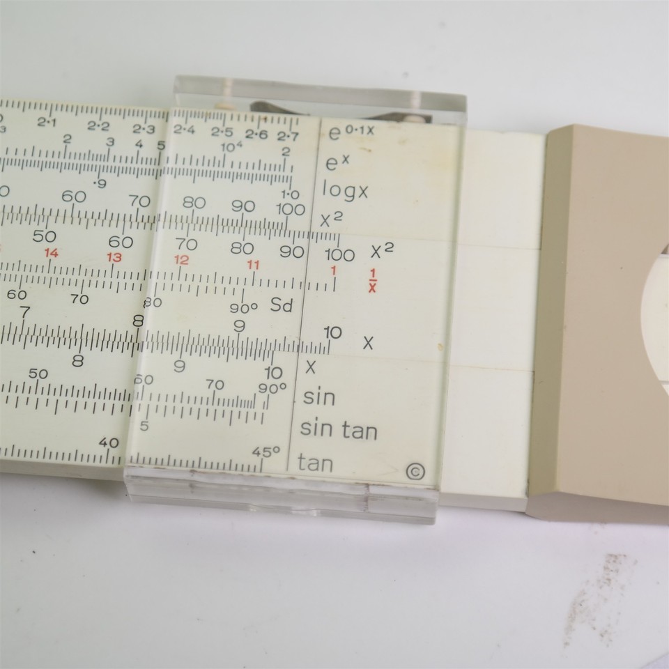 Vtg British Thornton P271 Slide Rule W/ Case UK Made | eBay