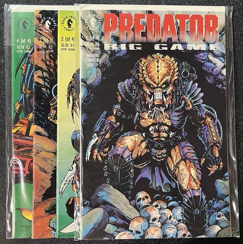 Predator: Big Game Complete Comic Series (1-4, 1991) - Dark Horse ...