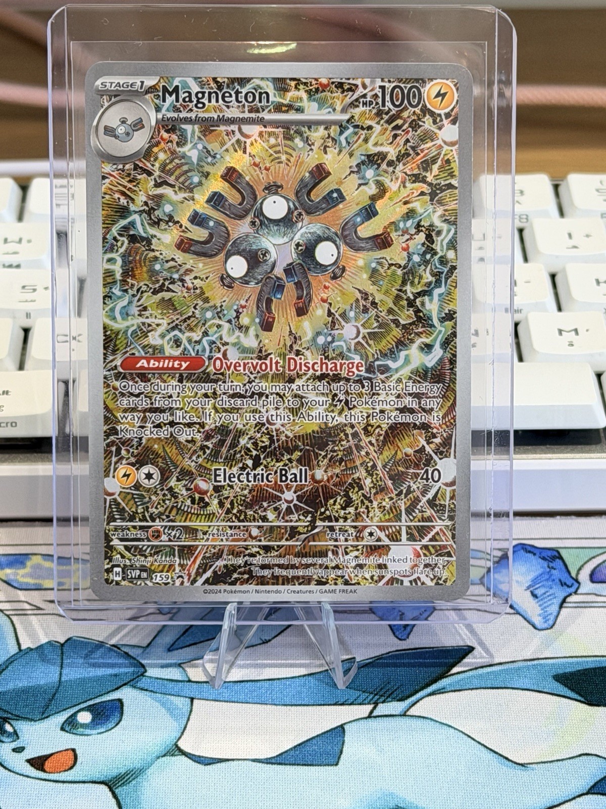 Magneton SVP 159 Pokémon TCG Surging Sparks Promo | eBay UK