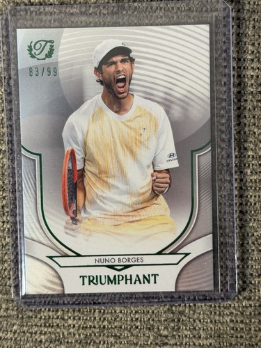 2025 Topps Tennis Triumphant NUNO BORGES #33 /99 | eBay