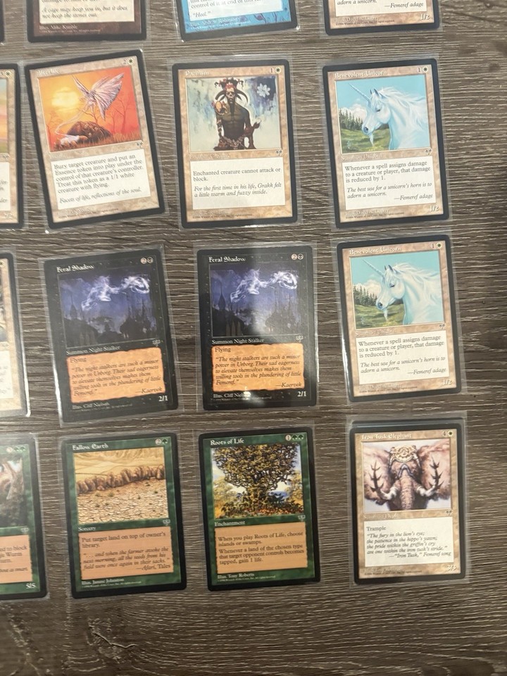 Vintage Magic The Gathering Collection Card Lot (Grow Your Collection ...