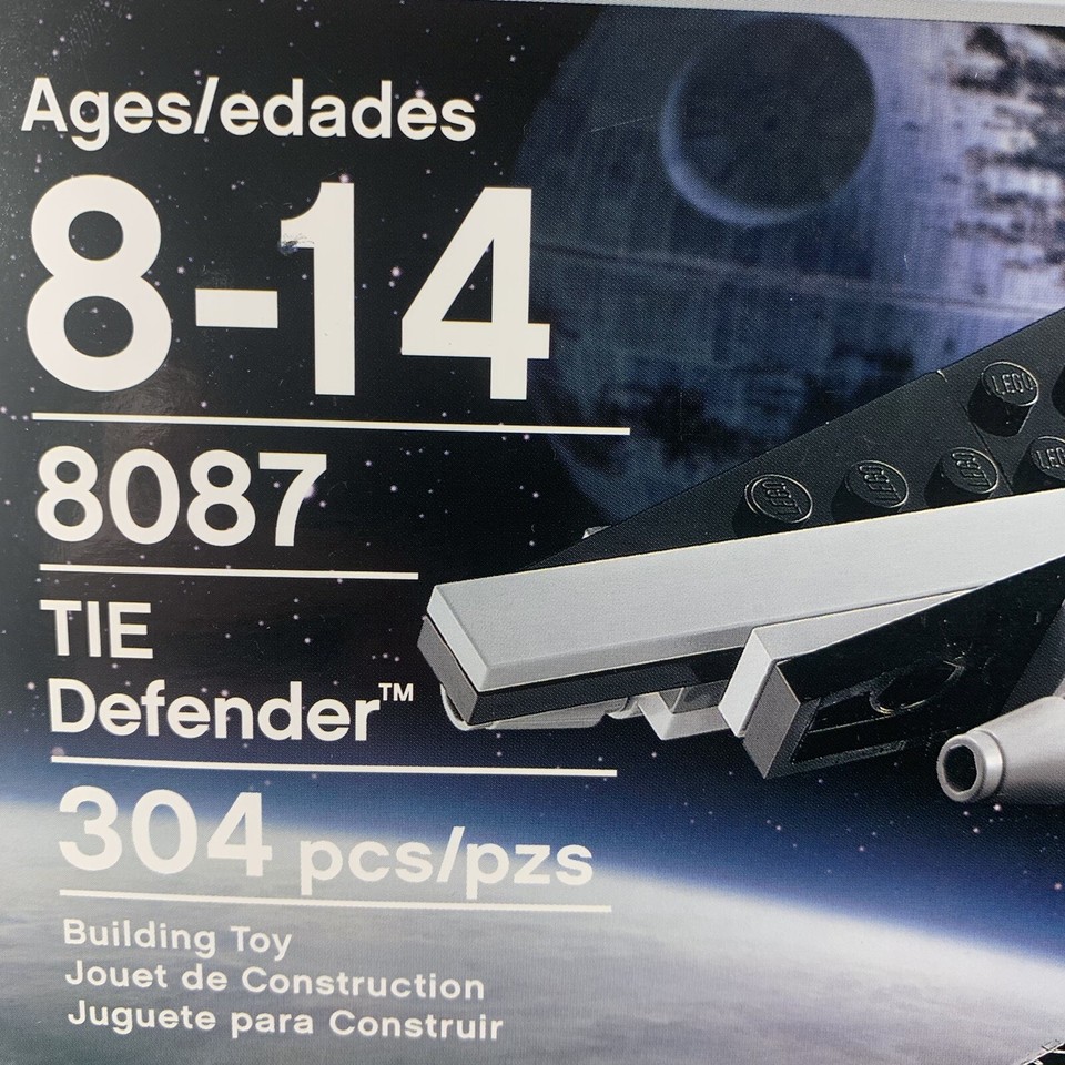 LEGO Star Wars Imperial TIE Defender (8087) 2010 Sealed New In Box 304 ...
