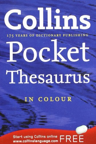 Collins Pocket Thesaurus by Collins Staff (2010, Spiral) for sale ...