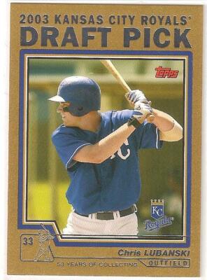 CHRIS LUBANSKI 2004 Topps RC #684 GOLD Draft Picks Serial #'d | eBay