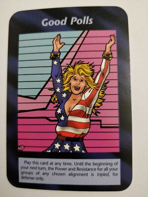 GOOD POLLS : ILLUMINATI NEW WORLD ORDER UNLIMITED 1995 CARD GAME INWO ...