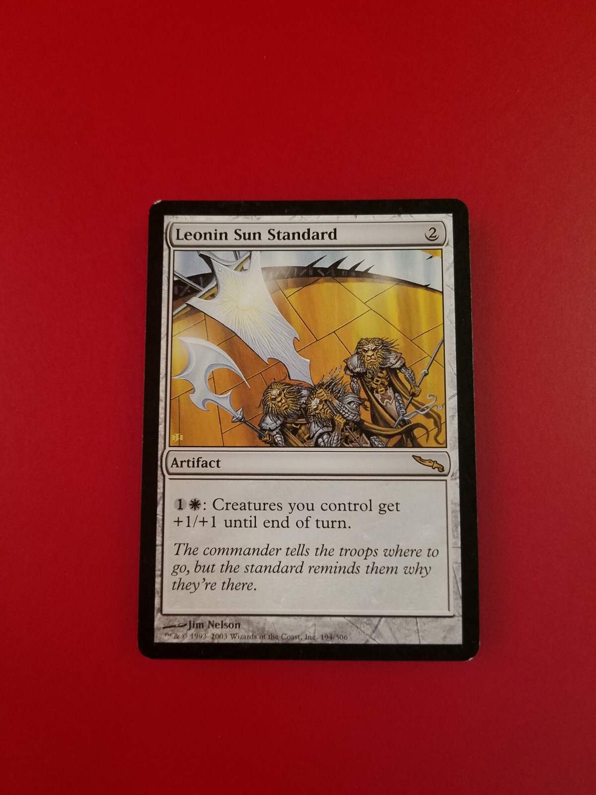 1x Leonin Sun Standard | Mirrodin | MTG Magic Cards | eBay