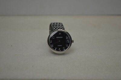 Embassy Quartz meens watch EM3974L | eBay
