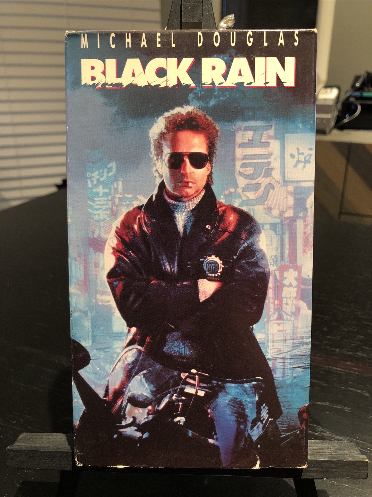 Black Rain (VHS 1989) Ridley Scott Michael Douglas Japan Yakuza Action ...