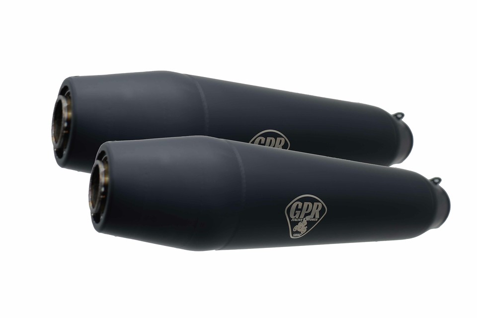 Bmw K 100 1983-1994 GPR Deeptone Black Cafe Racer Double universal ...