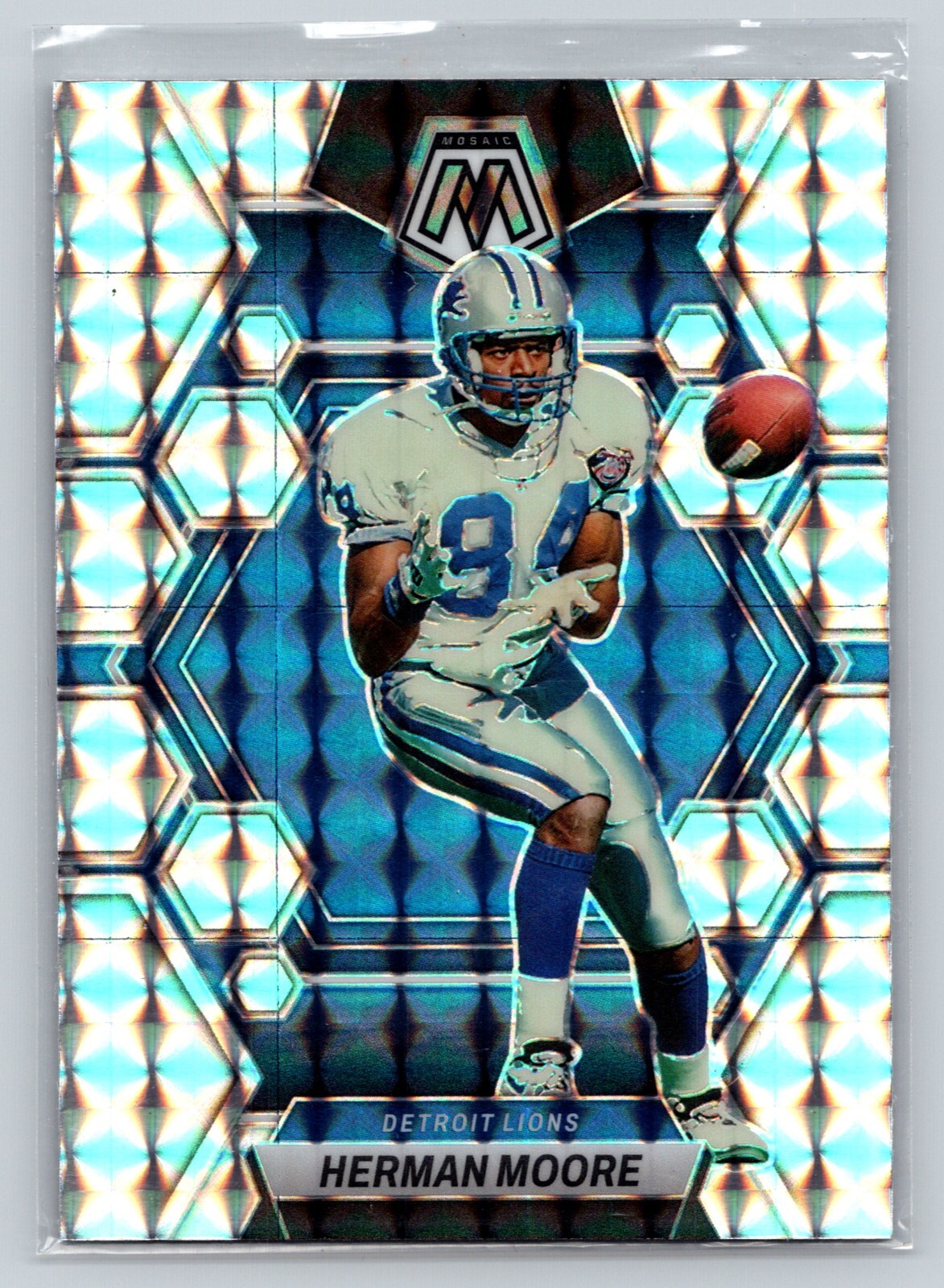 2023 Panini Mosaic #191 Herman Moore Silver Mosaic Prizm | eBay
