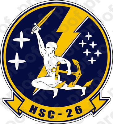 STICKER USN HSC 26 CHARGERS B | eBay