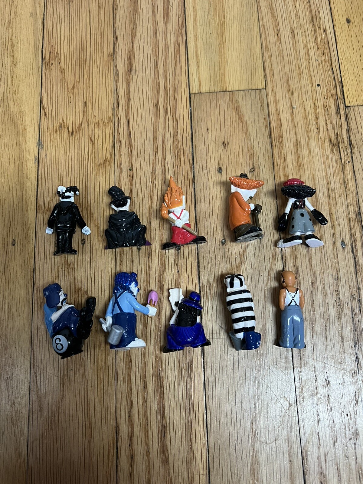 10 Vintage Lil Homies Psycho Clown Lot 8 Ball DJ Janitor Ice Cream ...