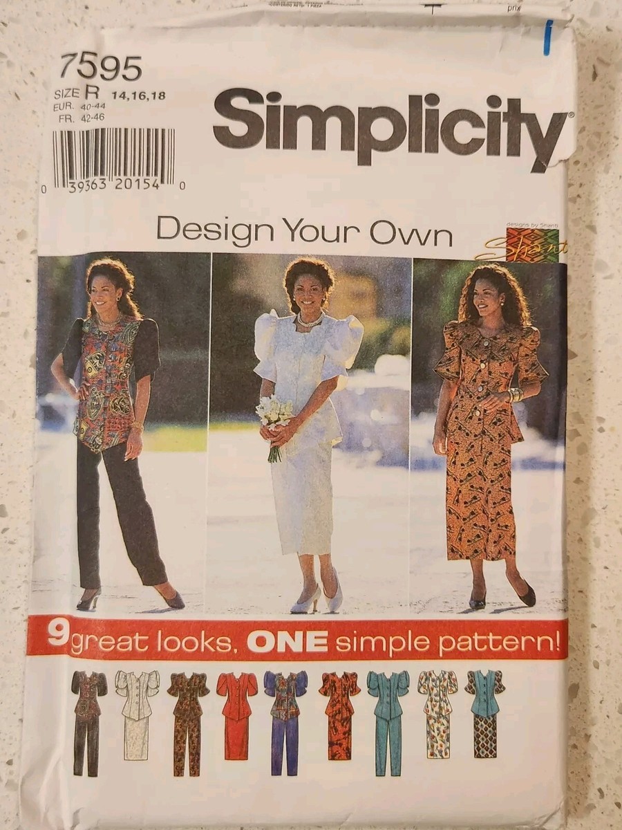90s Fashion Sewing Patterns