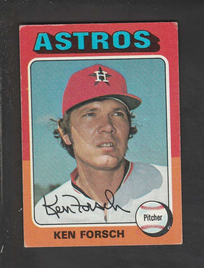 1975 Topps #357 Ken Forsch VG/VGEX Astros UER 161785 | eBay