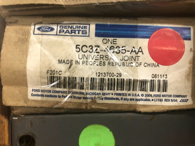Ford OEM Super Duty-front Universal Joints 5C3Z4635AA for sale online ...
