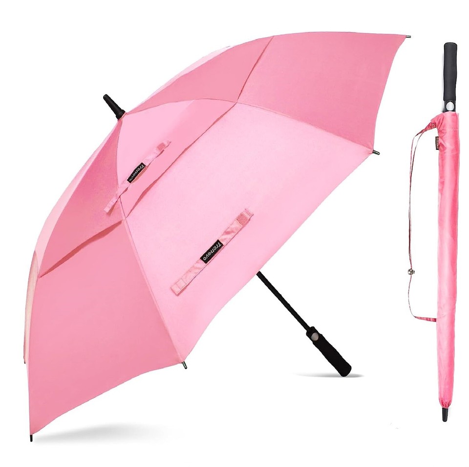 54/62/68 Inch Extra Large Oversized Golf Umbrella Heavy Duty Big Long ...