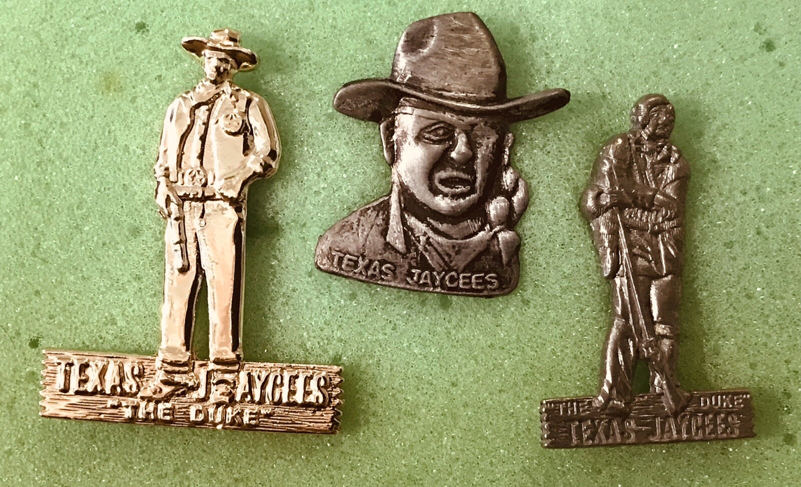 Texas Jaycees The Duke, John Wayne Pewter Pins. | eBay