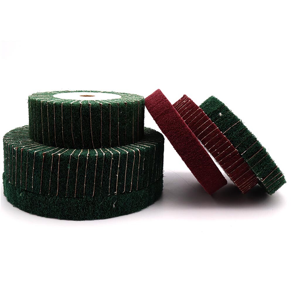 150-300mm Scotch Brite Flap Wheel Abrasive Finishing Grinding Disc Pad ...