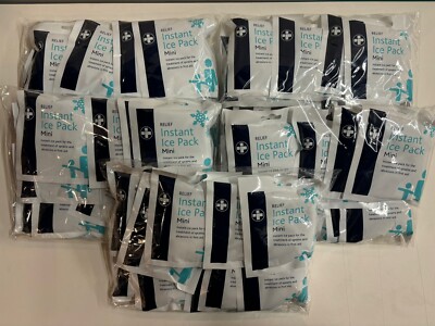 Compact Instant Ice Packs Mini Ice Packs for Sports Injury Pain Relief ...