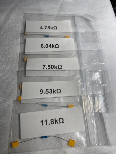 GM VATS BYPASS RESISTOR KIT (INDIVIDUALLY LABELED) ALL 15 RESISTORS | eBay