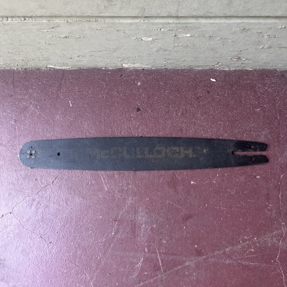 McCulloch Mac 3216 Chainsaw For Parts Or Repair, Saw Fires But Doesn't ...