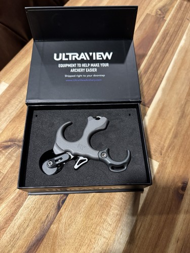 ULTRAVIEW UV Button Thumb Release Medium Smoke Grey Aluminum 0739 | eBay