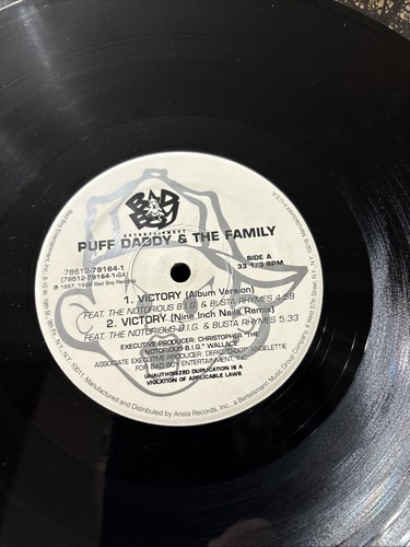 Puff Daddy & The Family - Victory (Remixes) [1998 , 12" Single ...