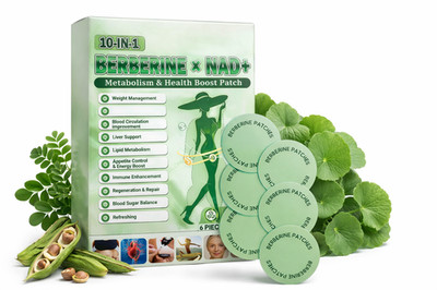 Moringa Berberine 10 in 1 Advanced Weight Loss Patches Plant Formula 6 ...