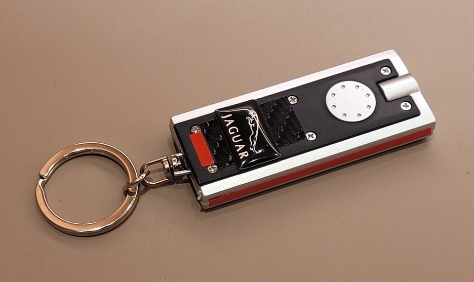 Exclusive Jaguar LED Keyring Torch, F-Pace, F-Type, I-Pace, X-Type, XJ ...