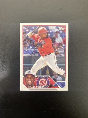 2023 Topps Series 2 #447 Israel Pineda Rookie RC Washington Nationals ...