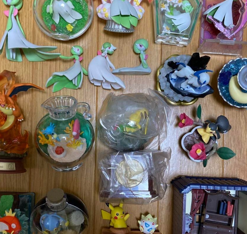 Pokemon Figure Bulk Pikachu capsule toy Monster Collection Scale world ...