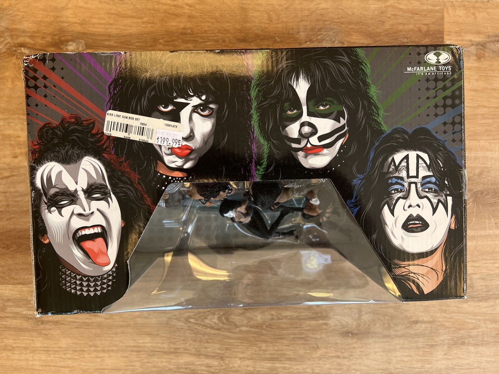 2004 McFarlane Toys KISS Love Gun Action Figure Deluxe Boxed Set. NEW ...