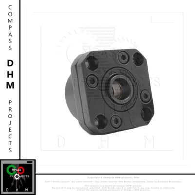 Round Support Unit for Recirculating Screws - FK12 | eBay UK