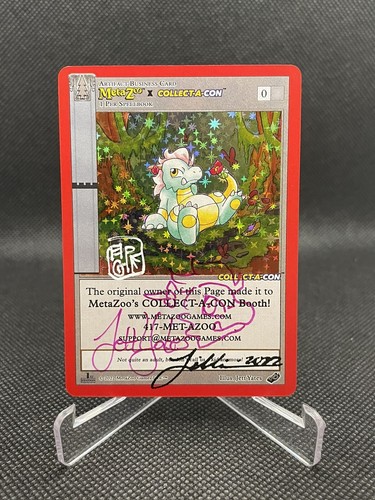 Metazoo Denver Collect A Con Cumberland Promo signed by artists and ...