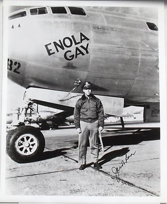 Jacob Beser Countermeasures Officer Enola Gay & Bockscar Crews Signed ...
